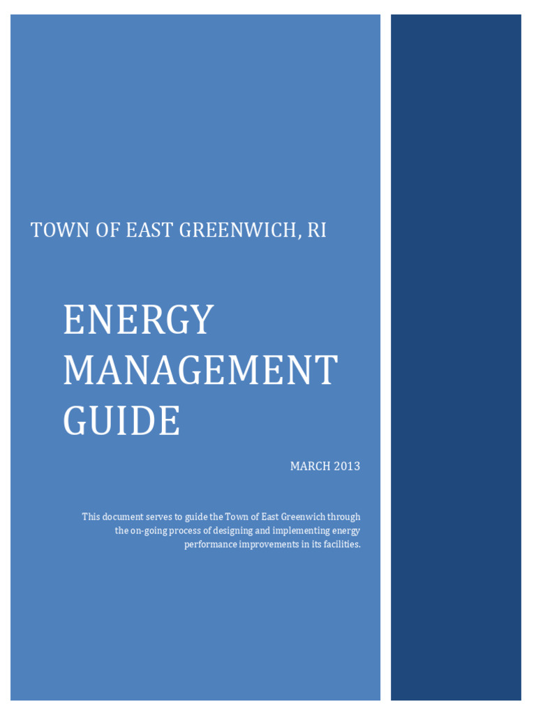 EG Energy Management Guide - FINAL | PDF | Energy Conservation | Air ...