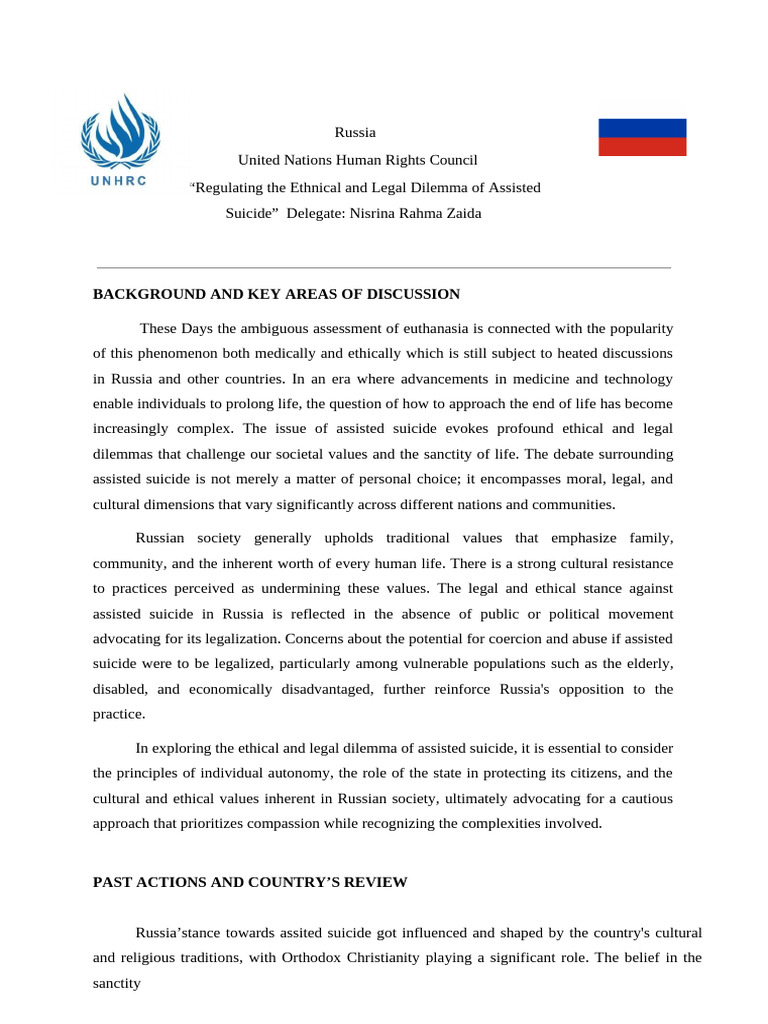 POSPAP-UNHRC-russia- | PDF | Terminal Illness | Palliative Care