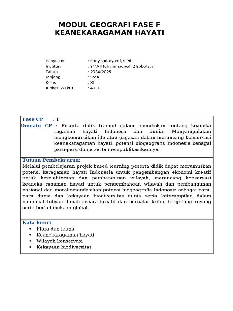 Modul XI 3 | PDF | Seni & Disiplin Bahasa | Kajian Bahasa Asing