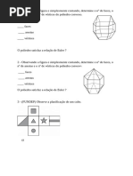 Face Vertice e Aresta@Sosprofessoratividades | PDF
