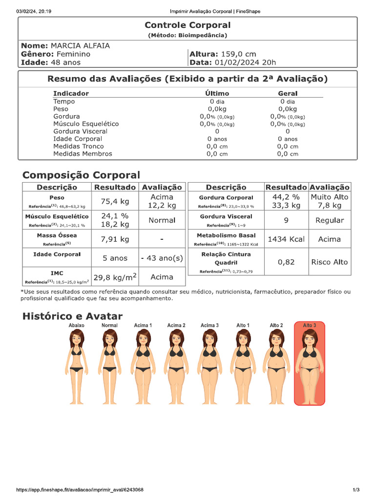 Avaliacao Marcia Alf 01 - 02 | PDF