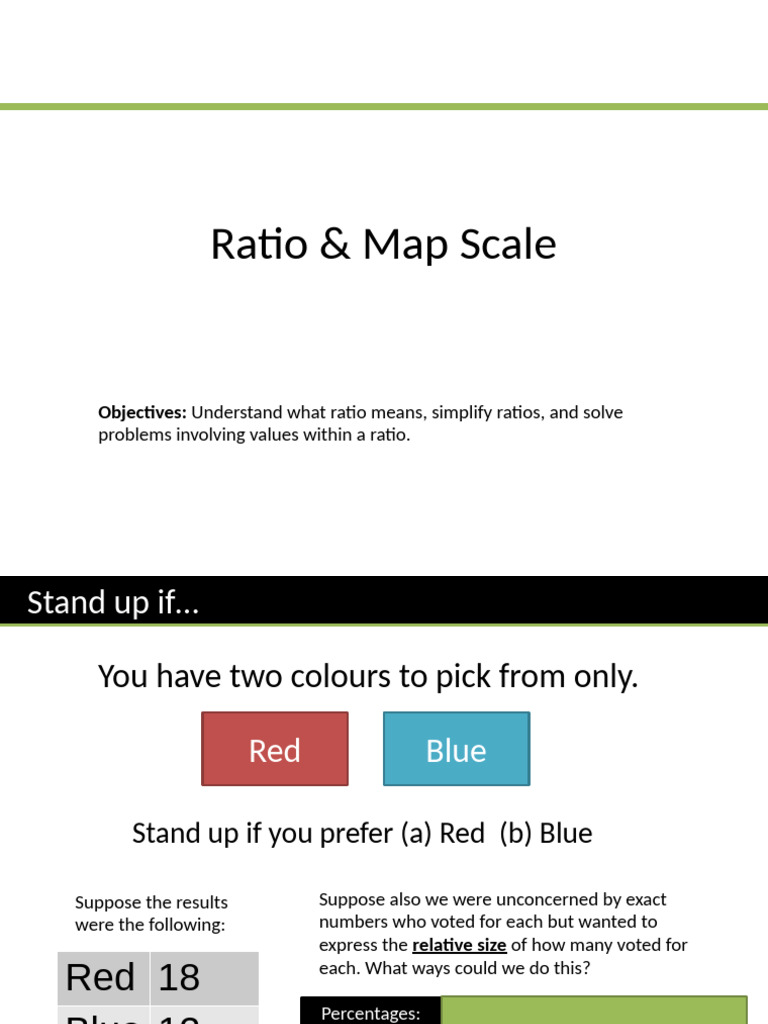 G7 4.1 Ratio & Map Scale | PDF
