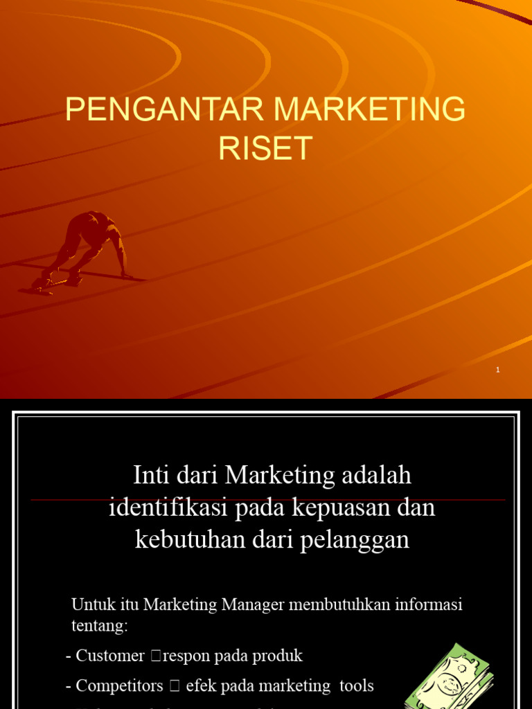 Pert10-5 Masalah Yang Dirumuskan Dalam Riset Pemasaran | PDF | Karier & Perkembangan | Bisnis