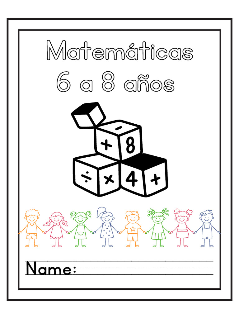 Matematicas 6 A 8 Años - 20241101 - 155520 - 0000 | PDF