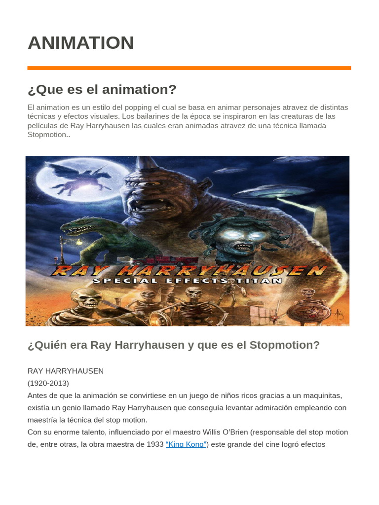 Animation | PDF | Arte