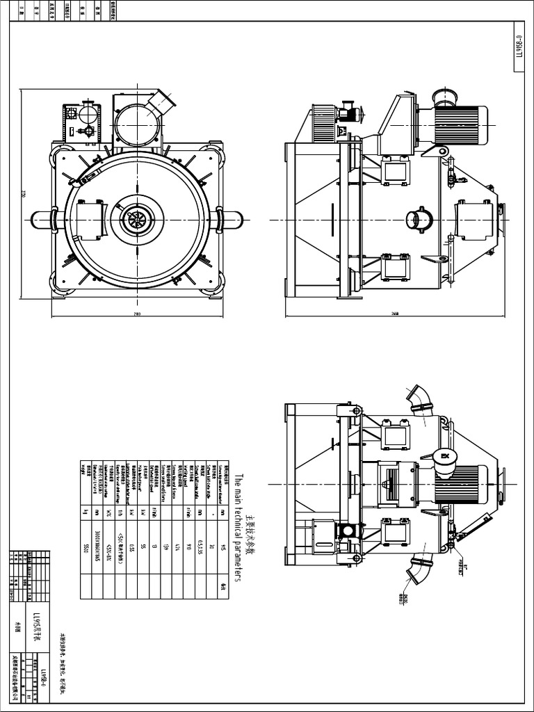 MM SC CD 01A LL915B Cutting Dryer Drawing | PDF