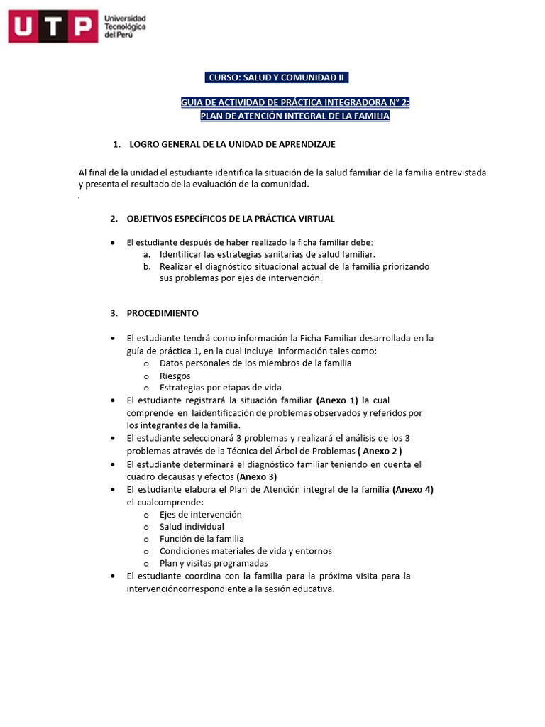 Guia de Actividad Práctica Integradora #2 | PDF