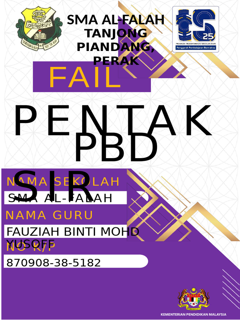 Fail Pentaksir PBD 2024 | PDF