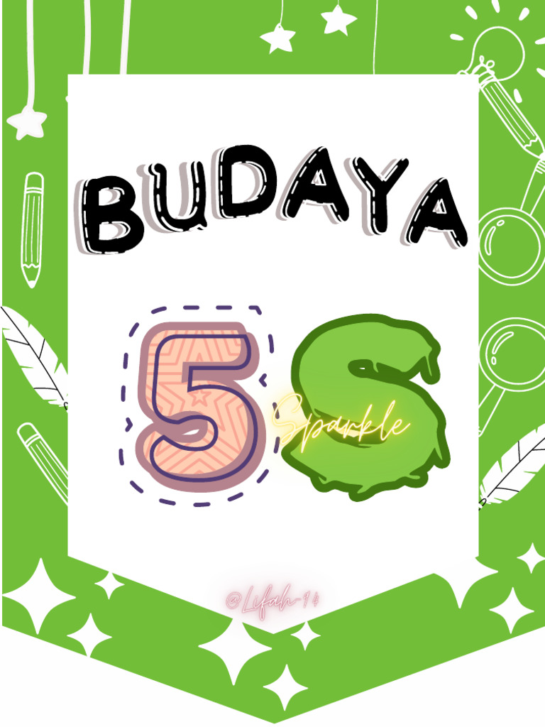 Tempelan Budaya 5 S | PDF