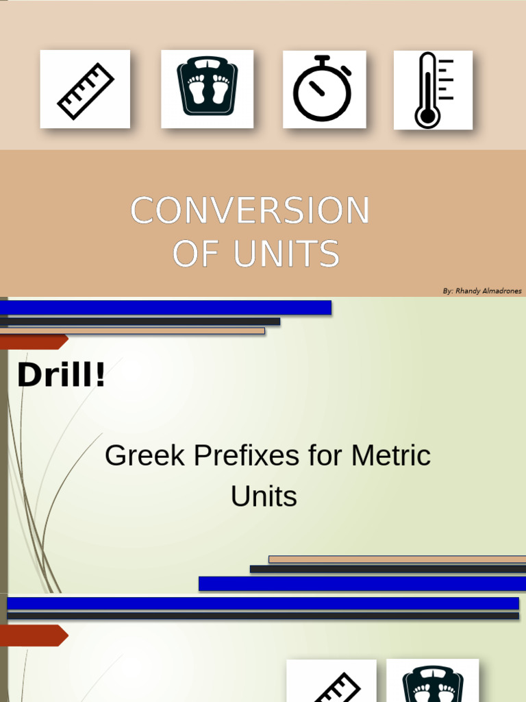 Conversion of Units | PDF | Quantity | Observation