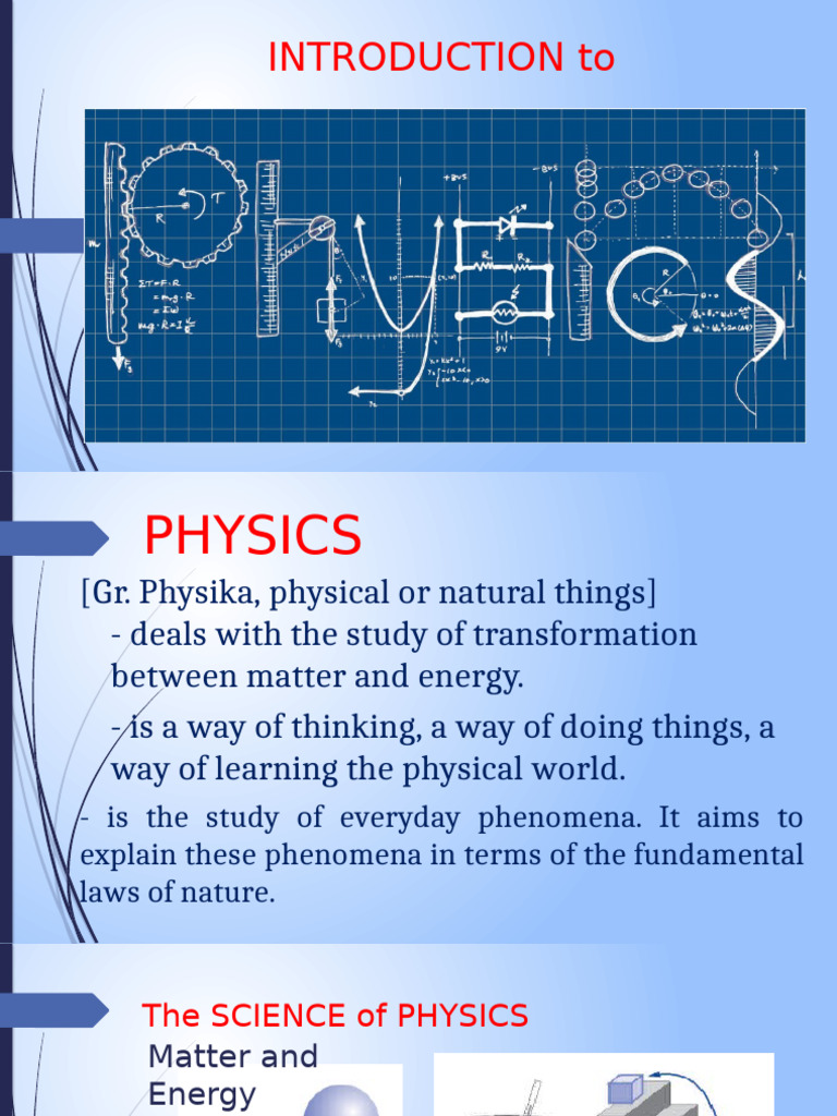 Branches of Physics Revised | PDF | Physics | Light