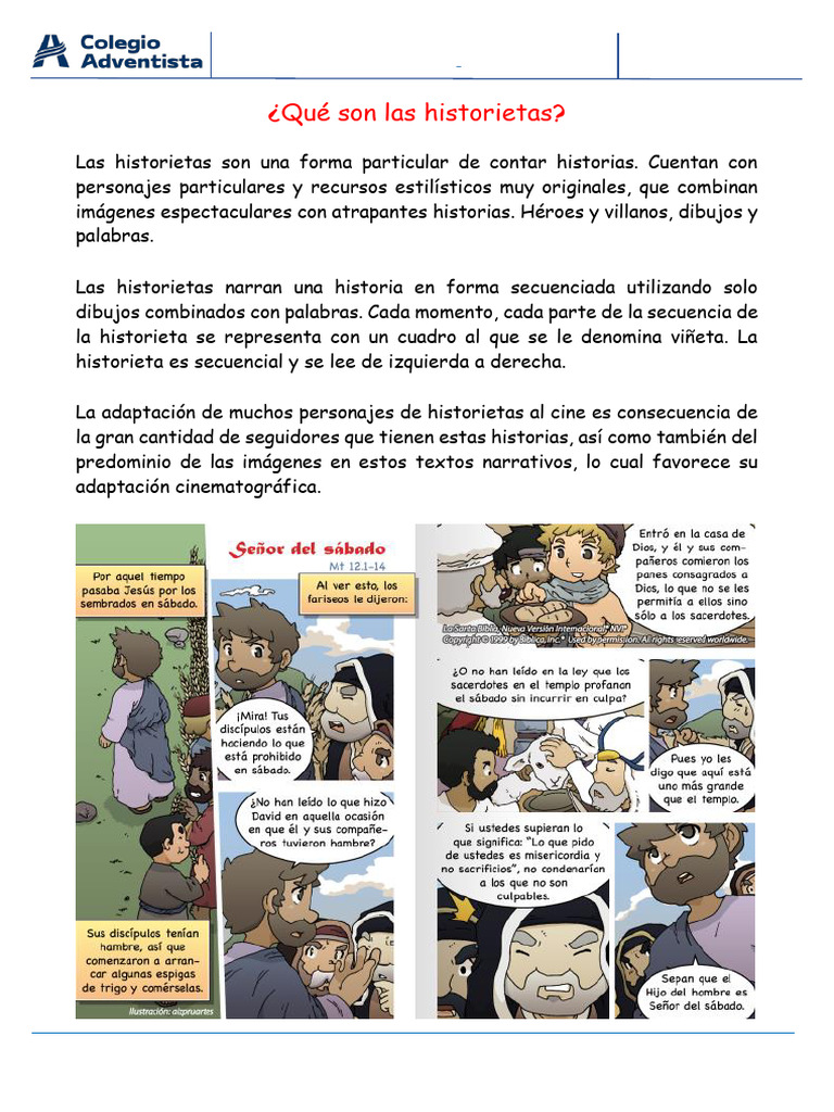Introducción a las Historietas para Niños | PDF | Cómics | Comunicación