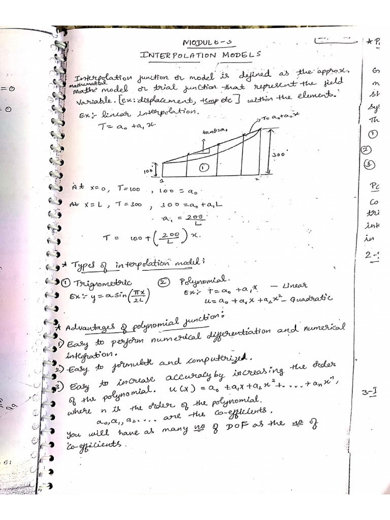FEM Module 3 and 4 | PDF