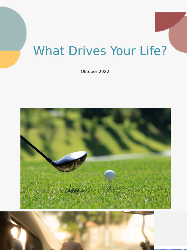 What Drives Your Life | PDF