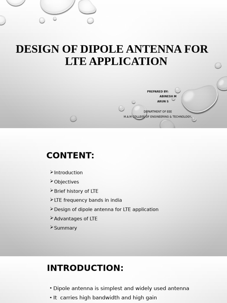 Antenna | PDF | Antenna (Radio) | Lte (Telecommunication)