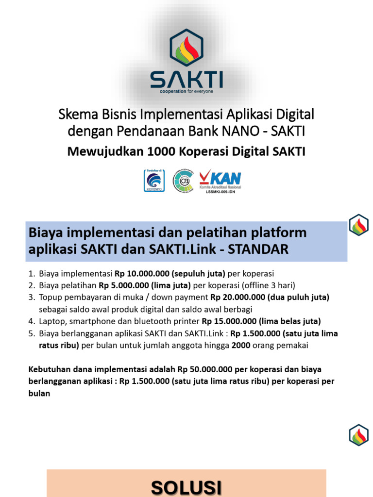 Skema Implementasi Nano Sakti - Final | PDF