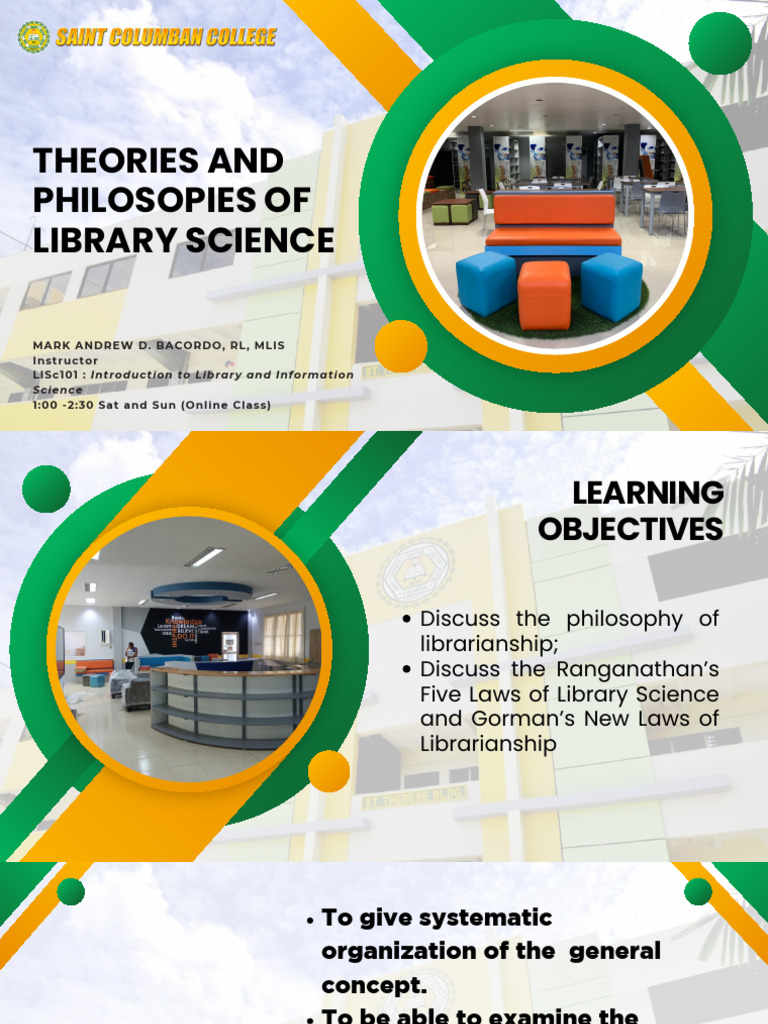 Philosophy of Library Science Explained | PDF | Science | Libraries