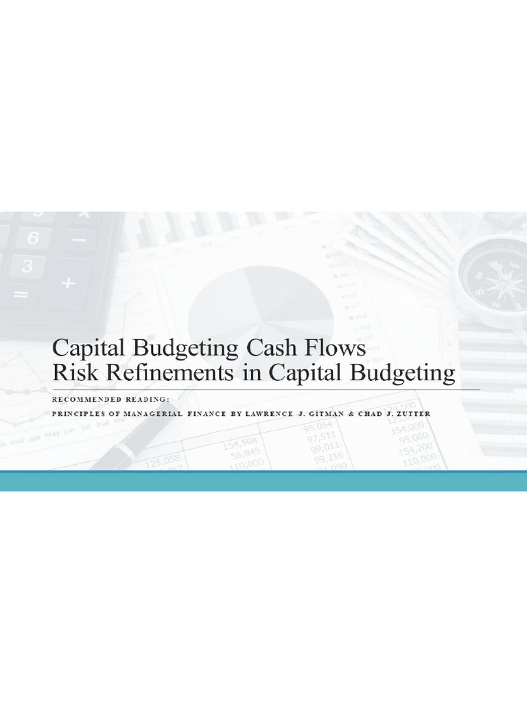 Capital Budgeting Cash Flows & Risk Refinements | PDF