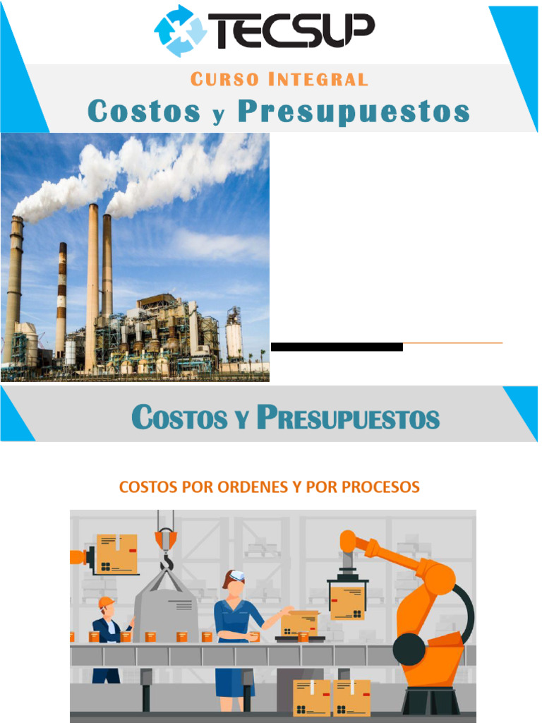 Costos Por Ordenes y Costos Por Procesos | PDF | Presupuesto