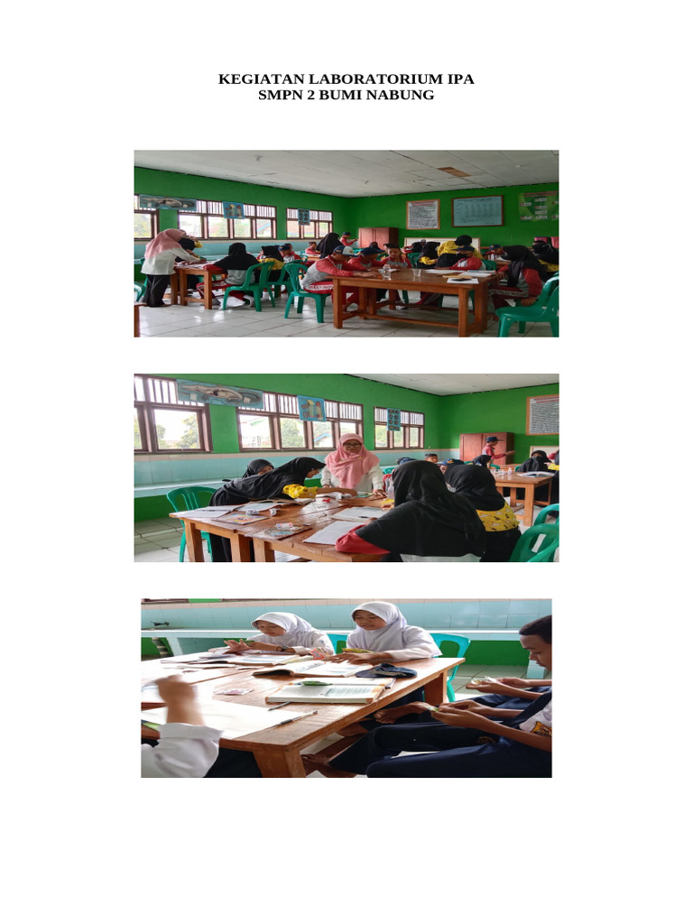 Dokumentasi Lab Ipa | PDF