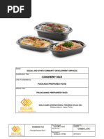 TR Cookery NC II | PDF | Occupational Safety And Health | Competence ...