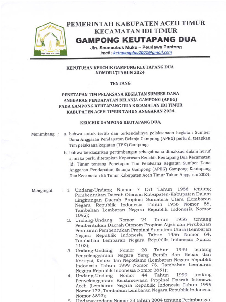 SK Tim TPK 2024 | PDF