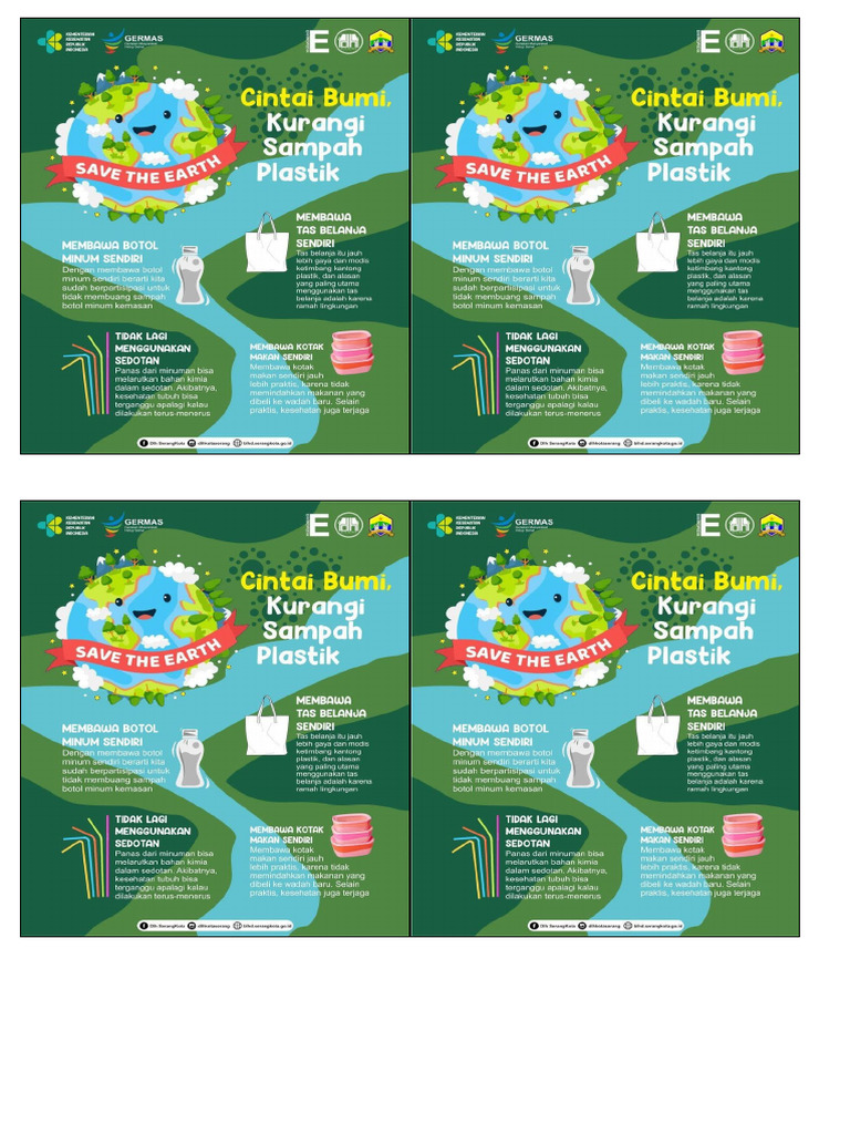 LKPD Poster Sampah | PDF