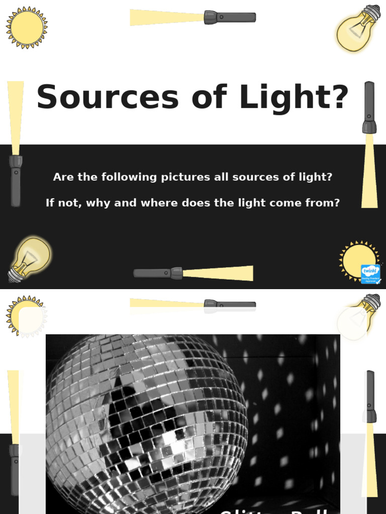 T T 6832 Sources of Light Discussion Prompt Powerpoint - Ver - 1 | PDF