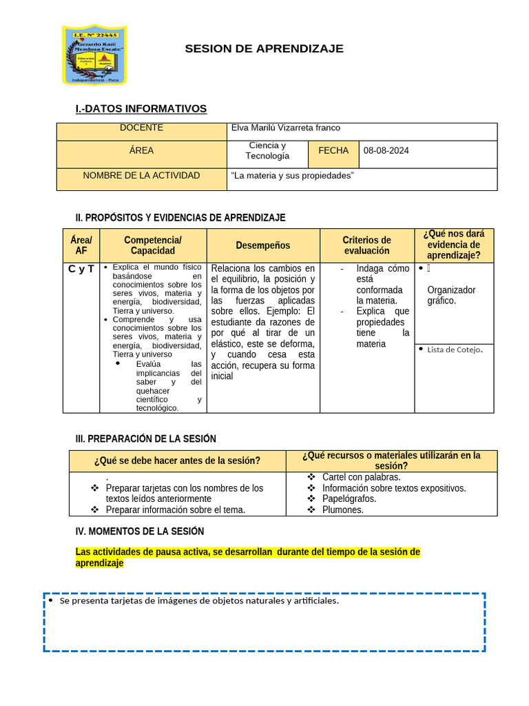 Propiedades de la Materia en Ciencia | PDF | Importar | Peso