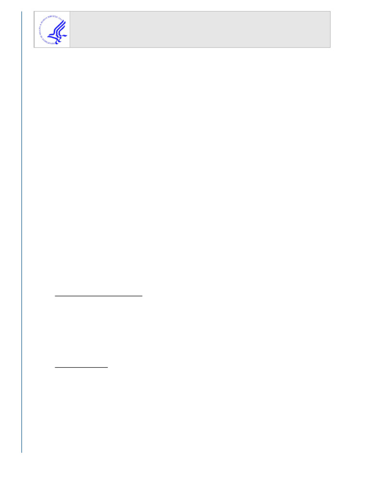 HHS Public Access: Barriers To The Identification and Management of ...