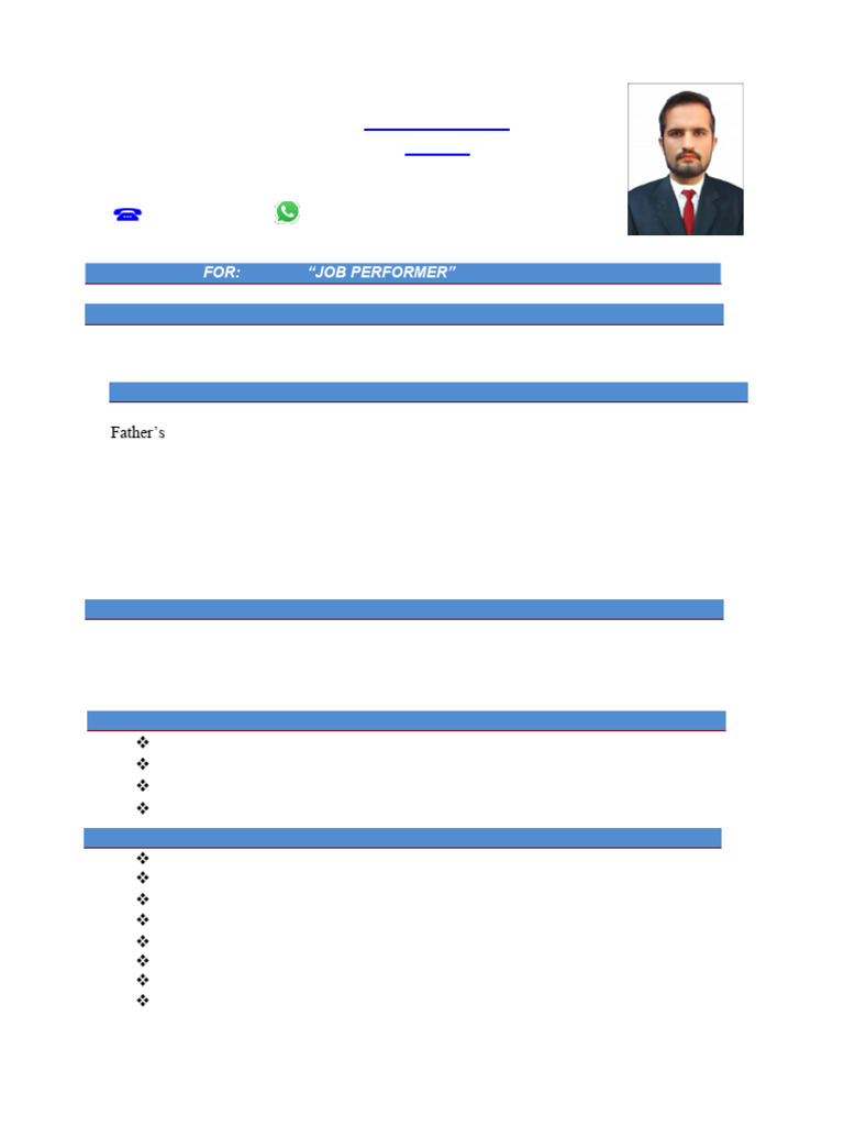 Abbas Haroon JP Resume | PDF | Occupational Safety And Health