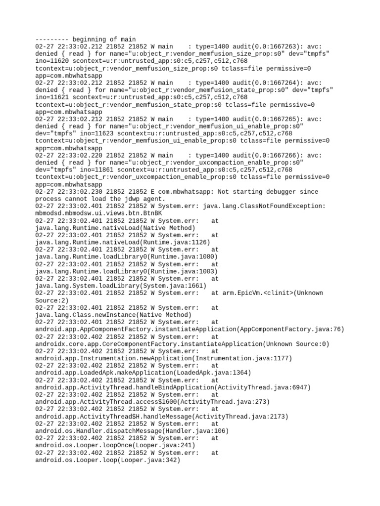 logcat | PDF | Java (Programming Language) | Android (Operating System)