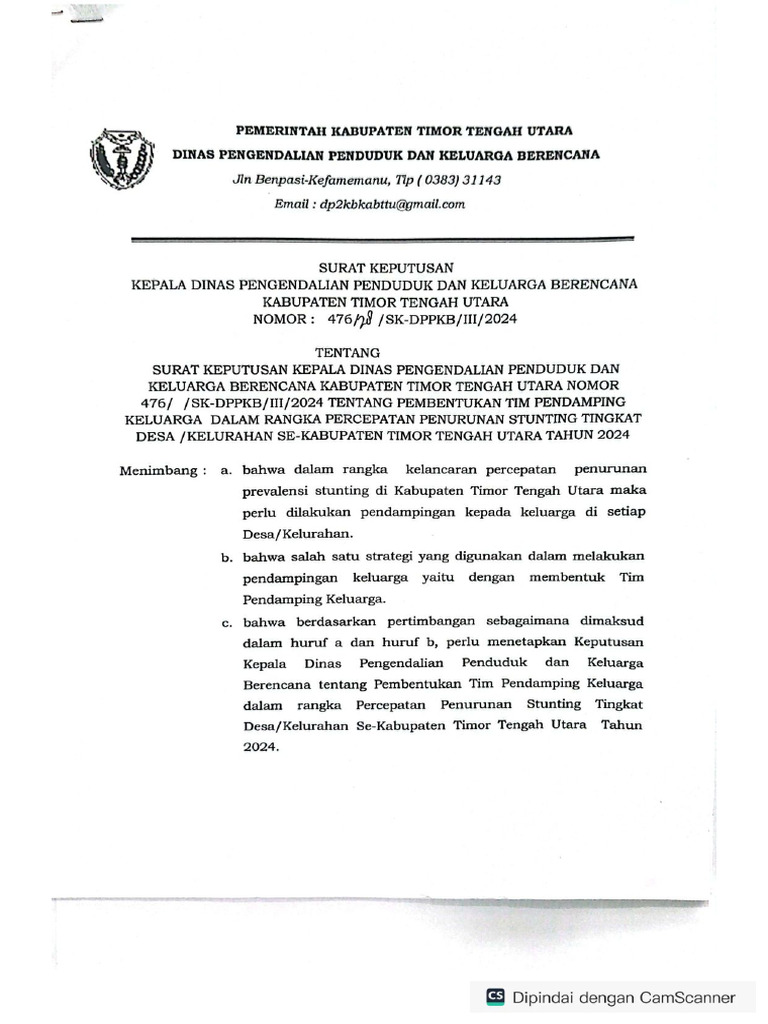 Ttu - SK TPK 2024 | PDF