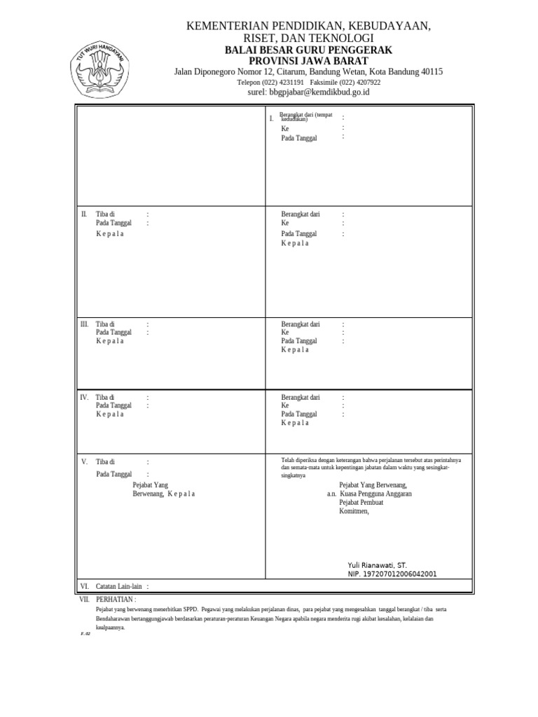 SPPD PPK Bu Yuli - Eksternal | PDF