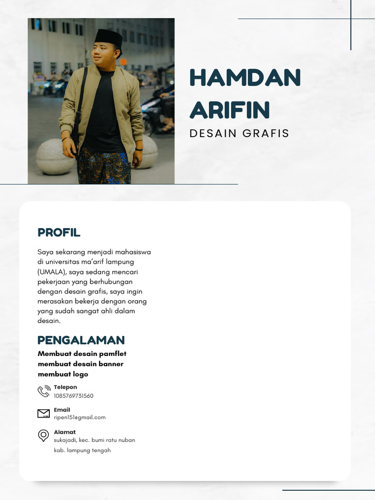 CV Hamdan Arifin | PDF