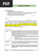 Essential Nutrients for Animal Health | PDF | Nutrients | Animal Feed
