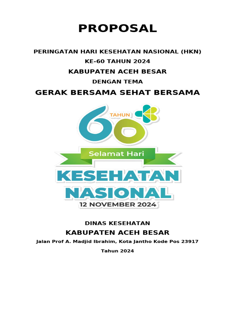 Cover Proposal HKN 60 | PDF
