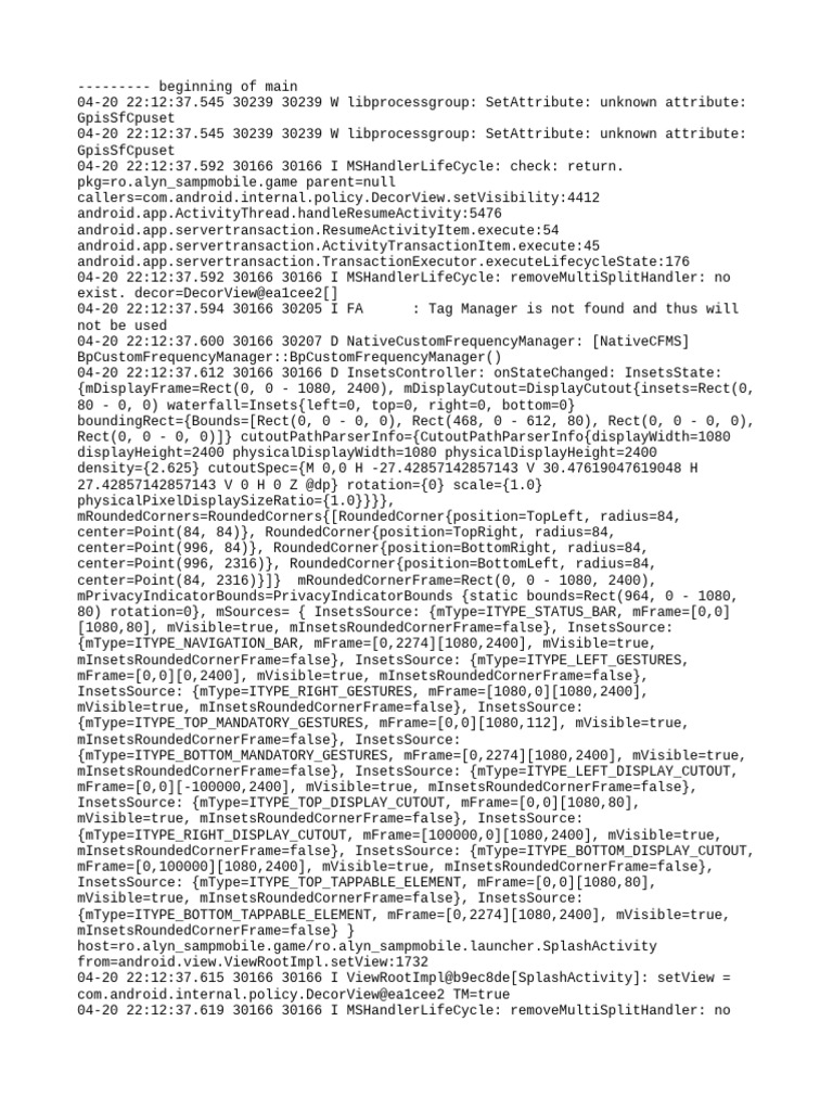 Alyn Sampmobile Log | PDF | Operating System Families | Computer Architecture