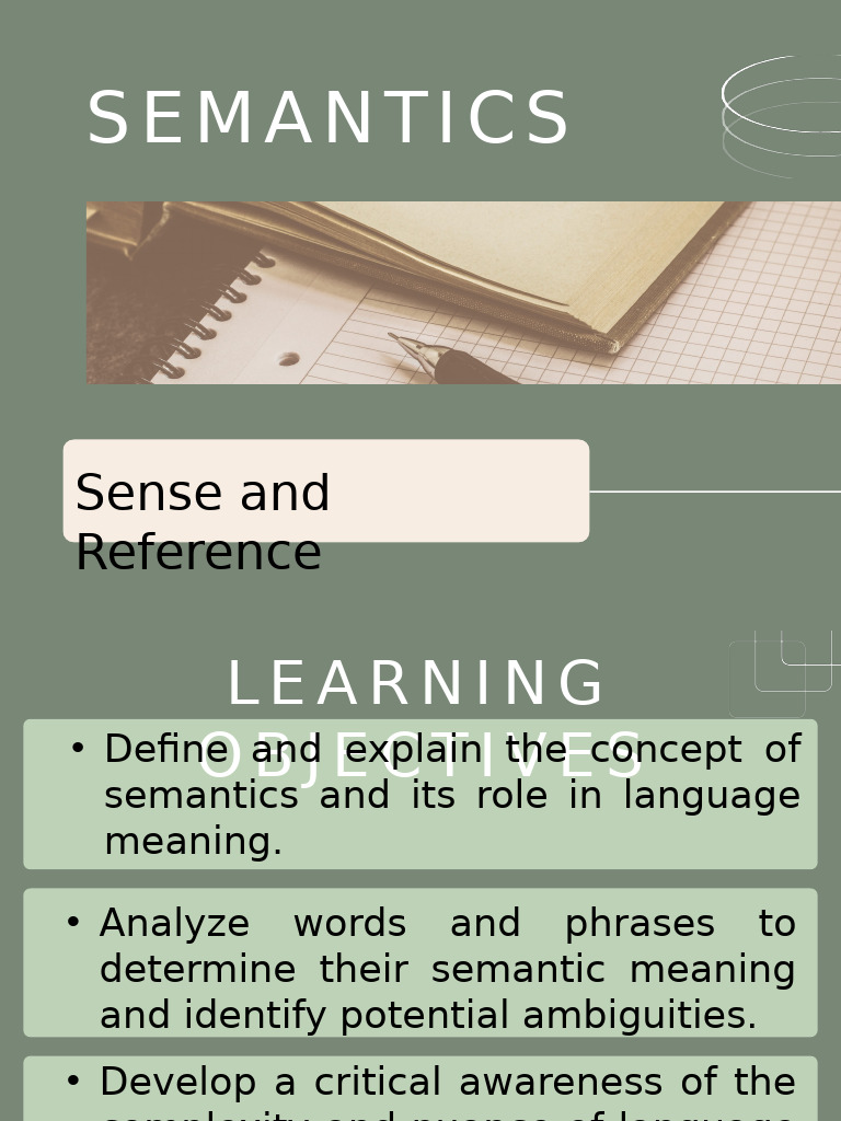 Semantics Eng1 | PDF