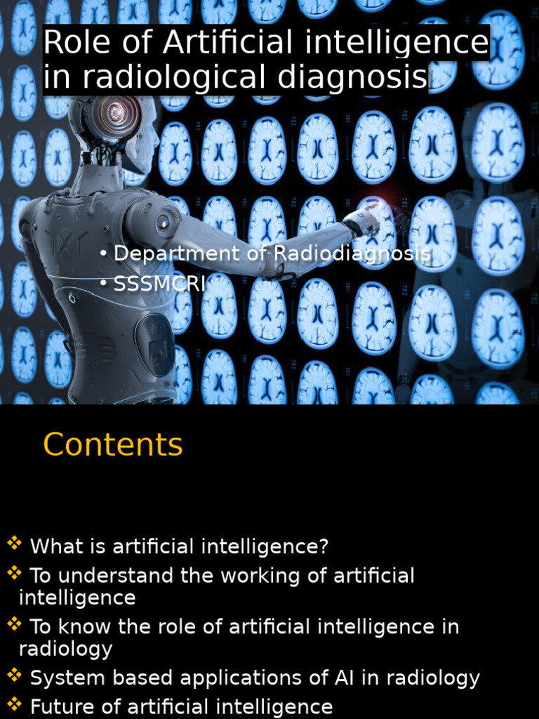 Artificial Intelligence in Radiology | PDF | Radiology | Artificial ...