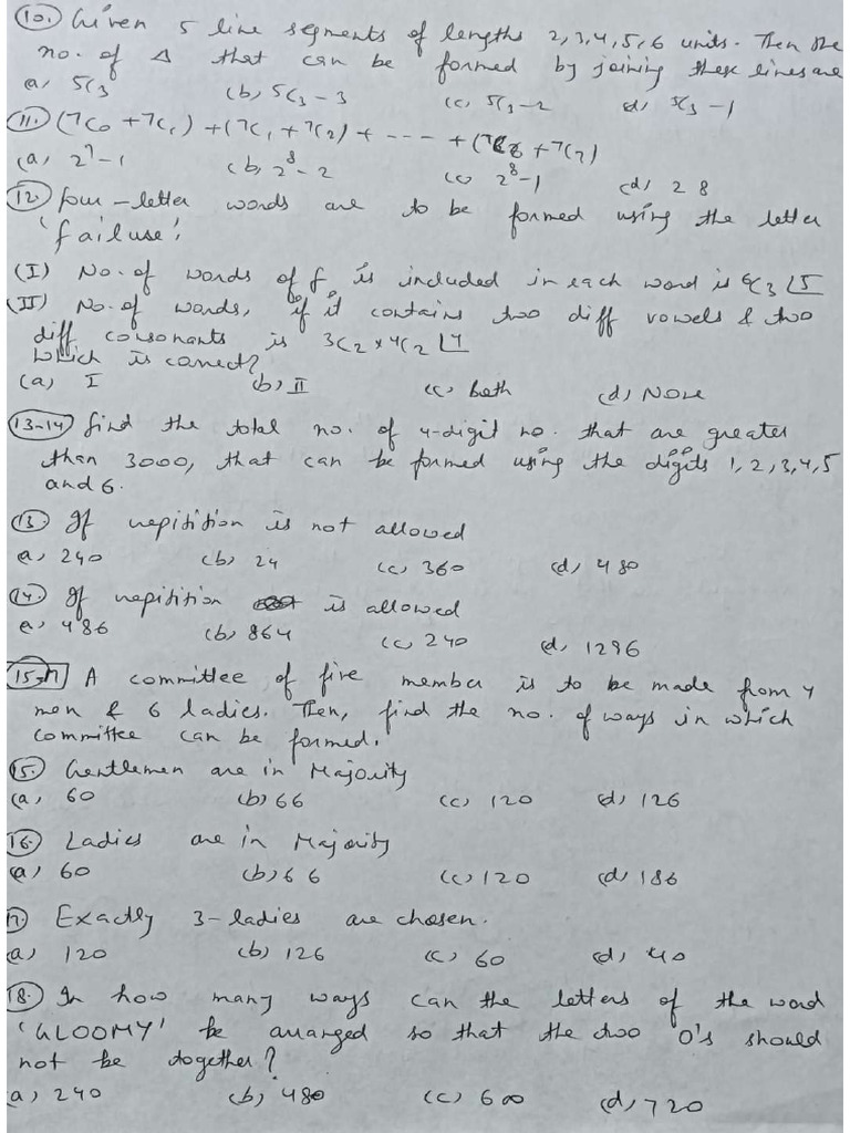 Nda Math 2 | PDF