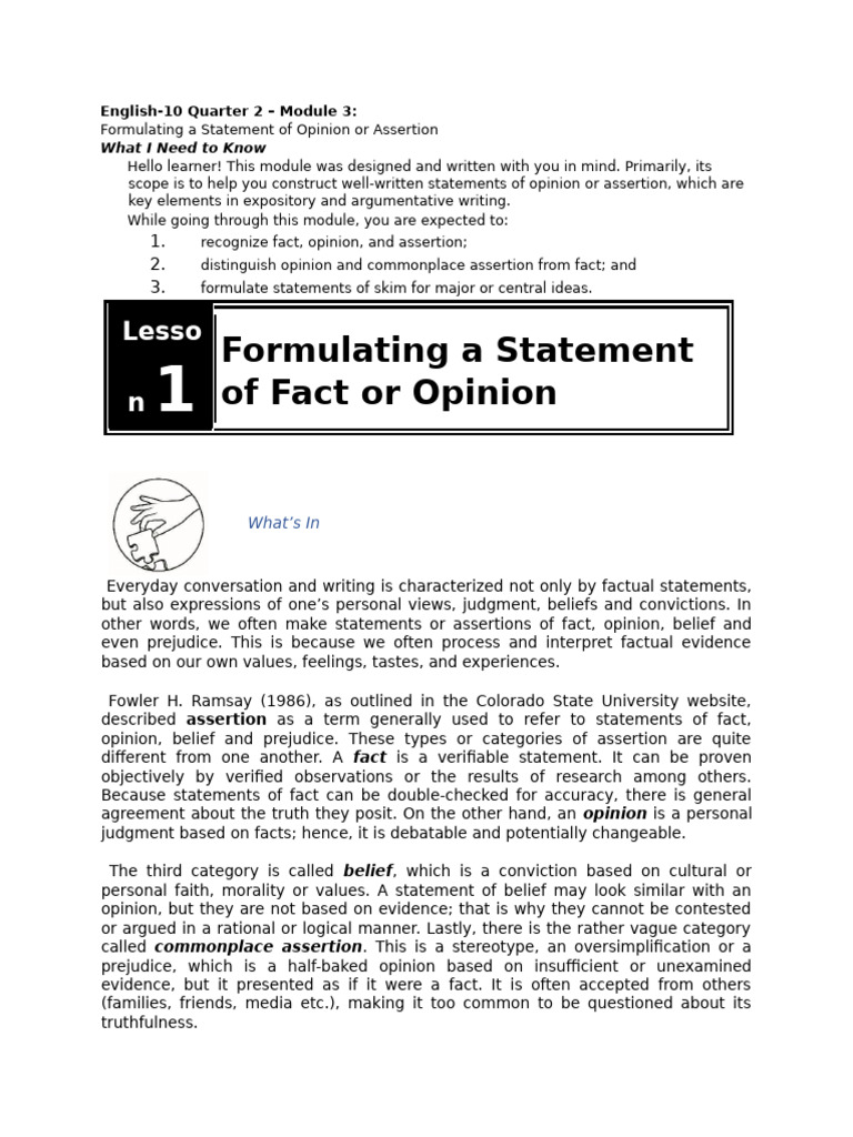 Eng-10 module 2 q2 | PDF | Social Media | Popular Culture & Media Studies