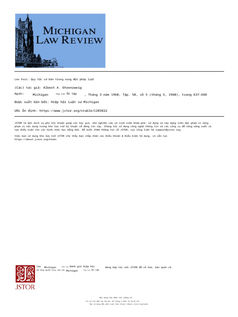 Concept of Lex Fori | PDF