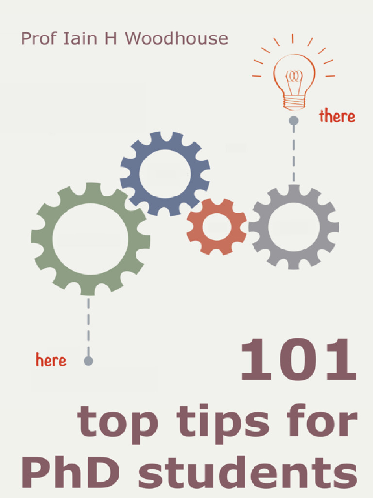 101 Top Tips For PHD Students | PDF | Linked In | Thesis