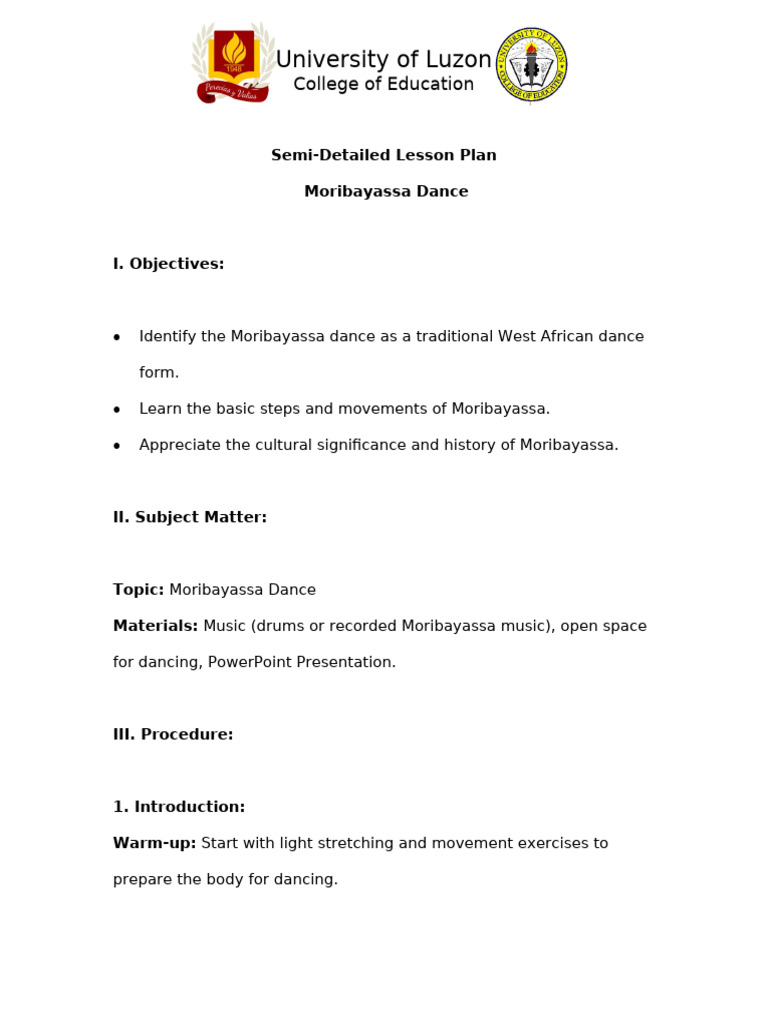 SDLP Moribayassa | PDF | Travel