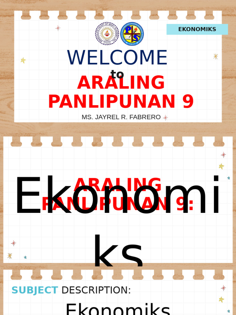 Ap 9 Q1 Introduction at Aralin 1 | PDF