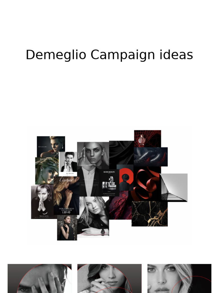 Demeglio Campaign | PDF