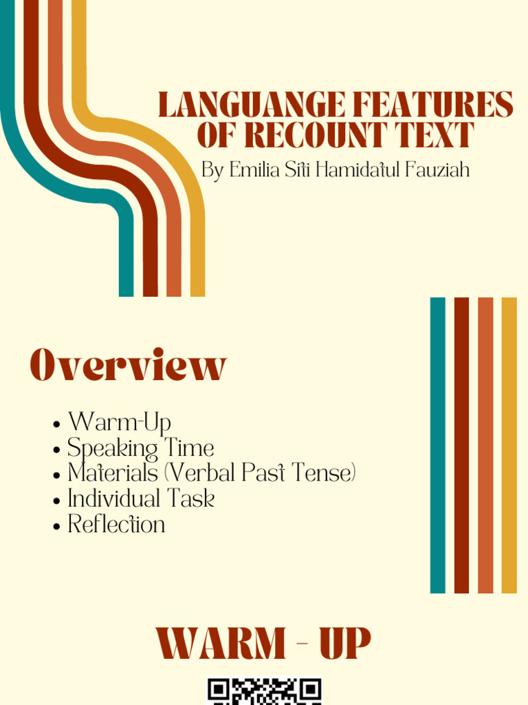 Recount Text Language Features | PDF | Career & Growth | Science & Mathematics