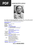 Biografi AA Maramis | PDF