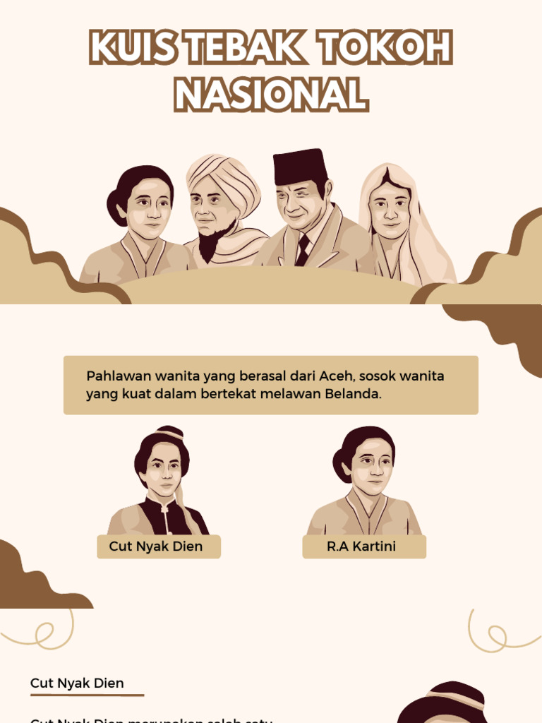 Kuis Tebak Pahlawan Nasional Indonesia | PDF